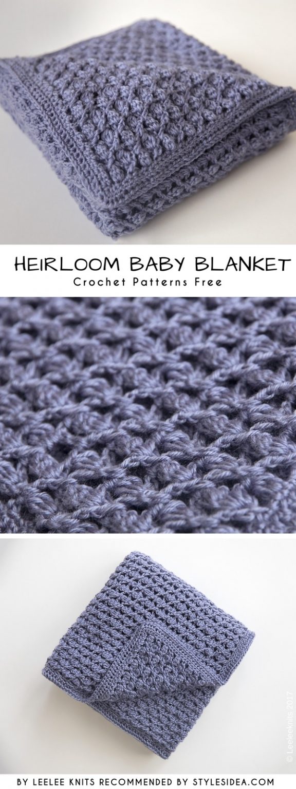 Heirloom Baby Blanket Crochet Pattern Free - Styles Idea