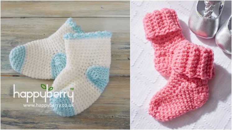 Baby Socks Crochet Pattern Free - Styles Idea