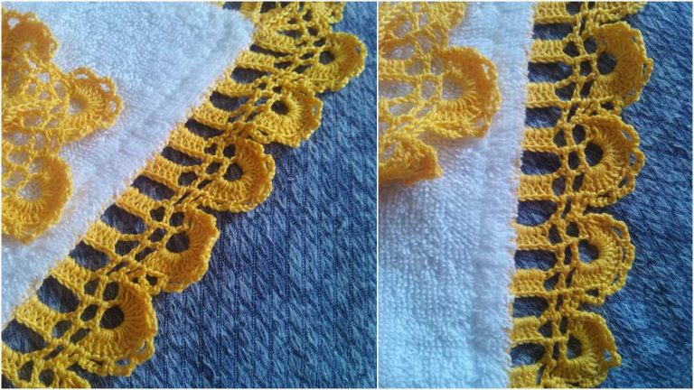 Shell Edging Crochet Pattern Free - Styles Idea